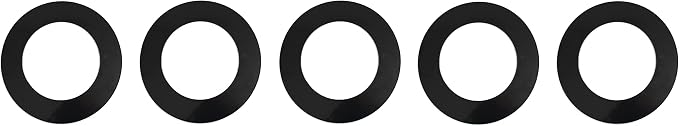 Black Trim Rings Plastic Ring 8" Inch Recessed Light Ring for Can ...