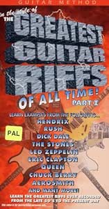 Amazon.co.jp: Greatest Guitar Riffs of All Time 1 [VHS] : DVD