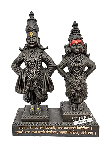 Buy VRUSHAM CREATIONS Vitthal Rukmini Murti for Home Big Size 1 Feet ...
