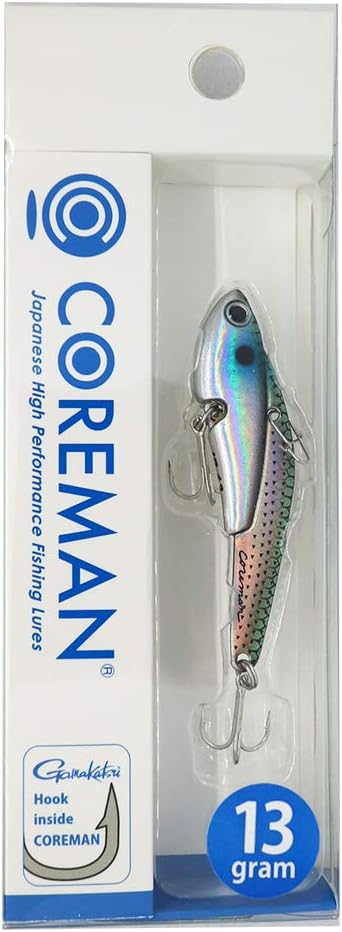 Amazon | COREMAN(コアマン) ルアー IP-13アイアンプレート #024 ブルーフラッシュメッキ. | コアマン(COREMAN) | ルアー