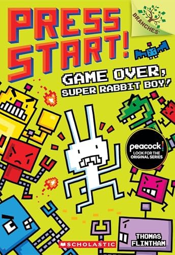Amazon | Game Over, Super Rabbit Boy! (Press Start!, 1) | Flintham ...