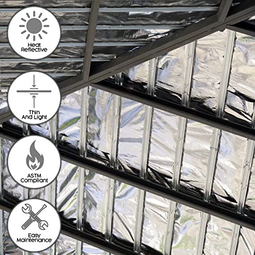 Radiant Barrier, Insulation Roll, Attic Insulation, 1000 SqFt, 250x4 ...