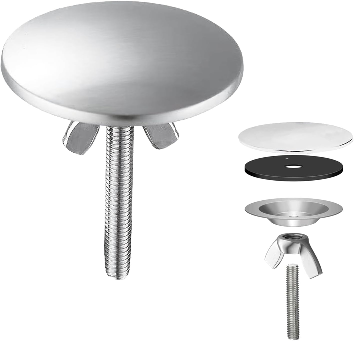 Ulifebetter Kitchen Sink Hole Cover, 2 in Kitchen Sink Cover Plate ...