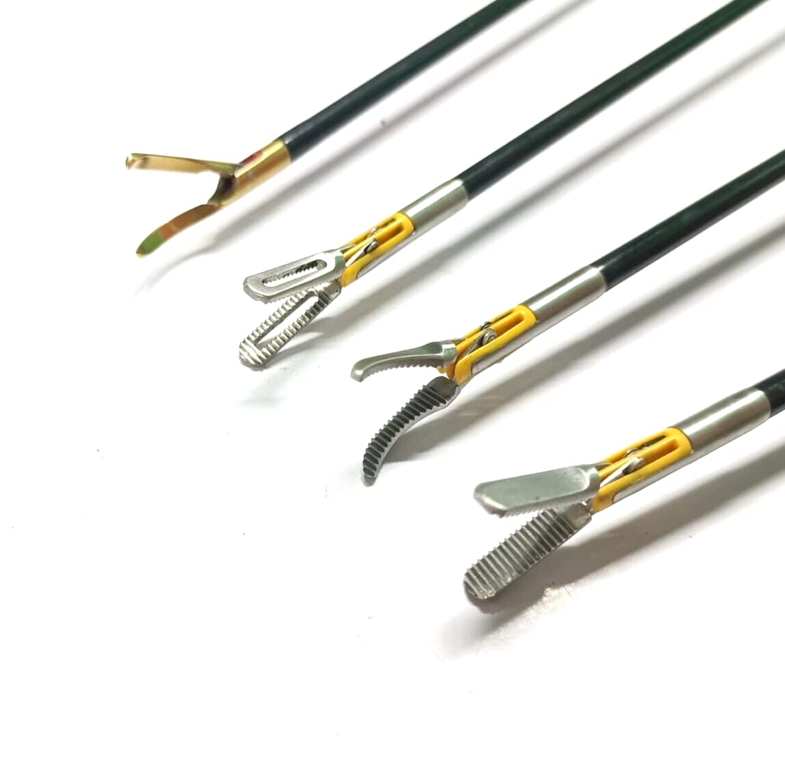 4pc Laparoscopic Roby Maryland Bipolar Forceps 5mmx330mm SS Surgical ...