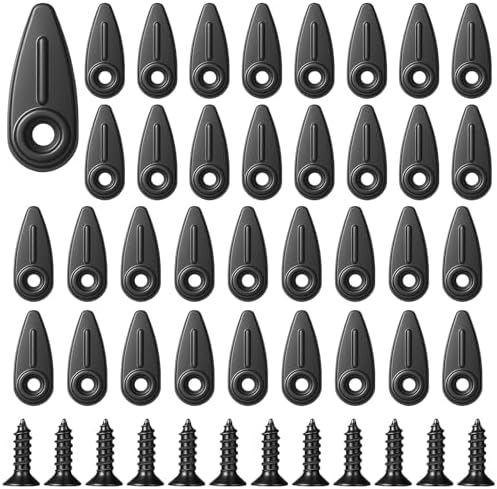 Hadnves Picture Frame Turn Button Fasteners Set, 100Pcs Flat Photo ...