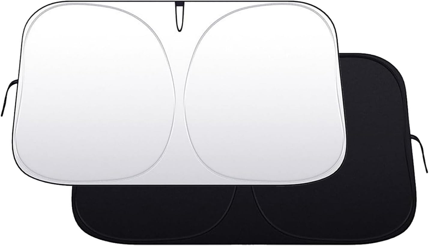 Windshield Sun Shade for Car, Automotive Foldable Front Window Sun ...