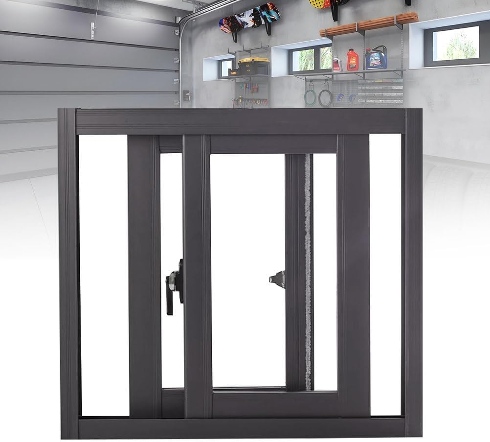 Amazon.com: XIHAADOY Basement Window, Aluminum Alloy Sliding Windows ...
