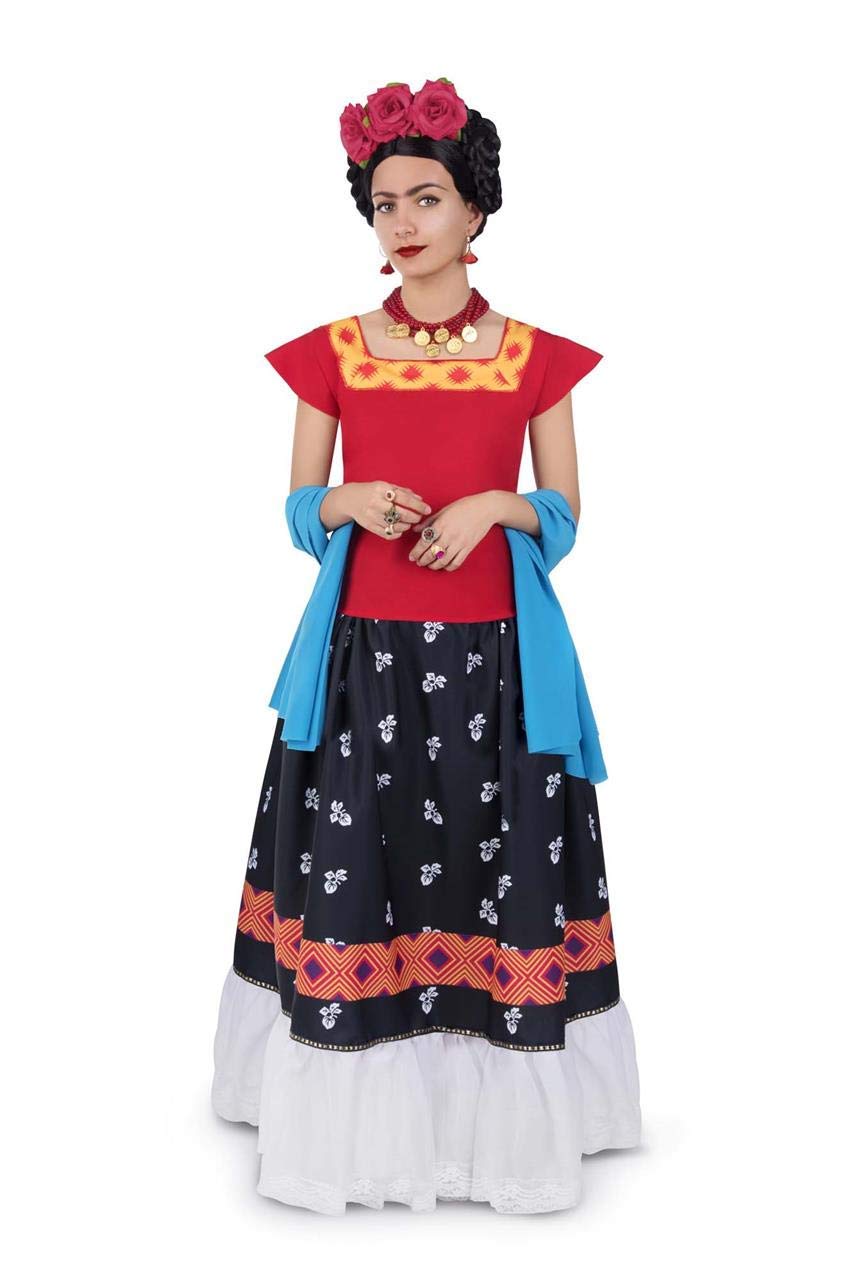Disfraz De Frida Kahlo Para Niña Vestido Disfraz Mexicano Bebe Niña