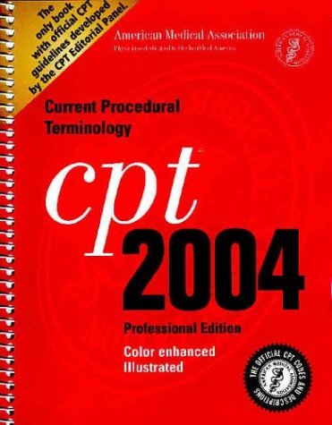 Cpt 2004 : Current Procedural Terminology : Professional (Cpt / Current ...