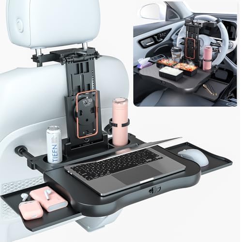 Amazon.com: Car Back Seat Tray Table, Stable Foldable Auto Backseat ...