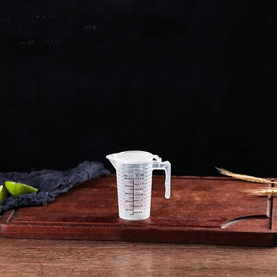 Amazon.com: Plastic Measuring Cups with Handle Clear Liquid Measuring ...