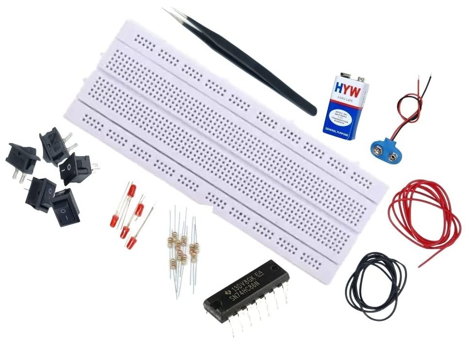 Buy ESPtronics EX-OR IC 7486 Logic Gate Science Project Kit Experiment ...