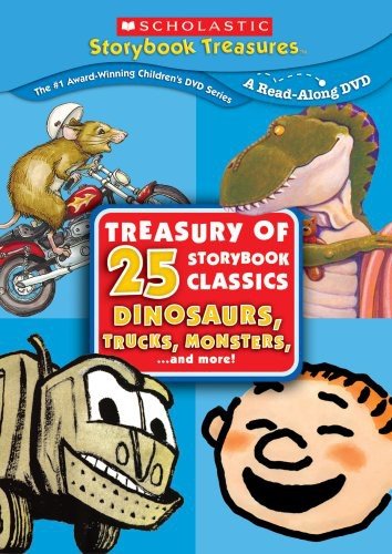 Treasury of 25 Storybook Classics: Dinosaurs, Trucks, Monsters and More ...