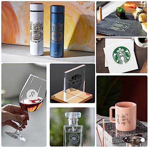 Snapklik.com : UNIXYZ Colored Laser Engraving Marking Paper For CO2 ...