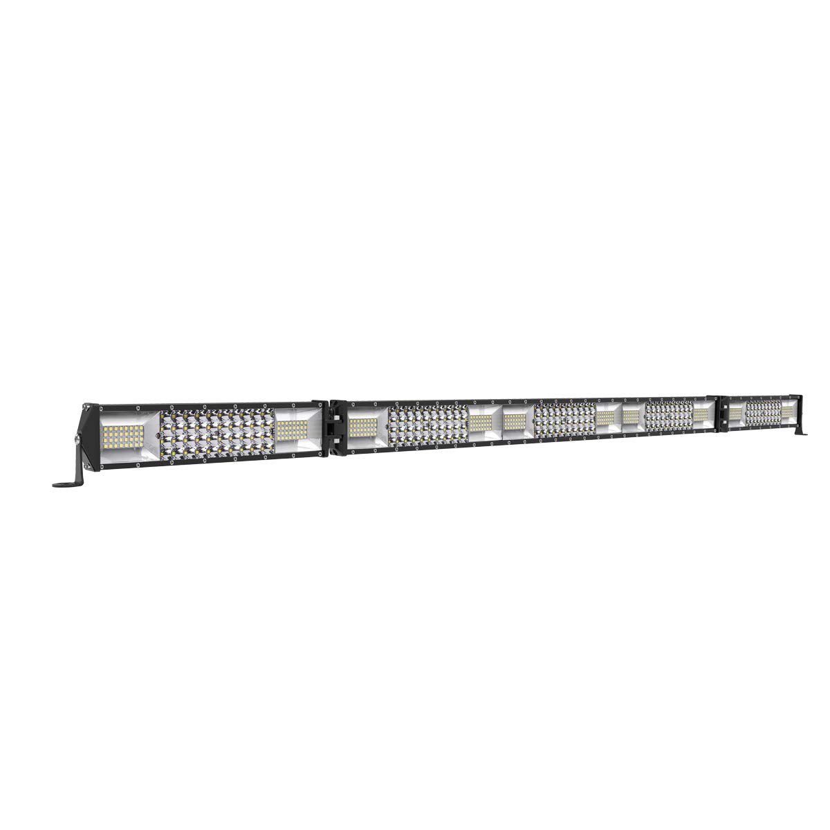 Buy Rigidhorse 52 inch LED Light Bar Folding 4 Row Spot Flood Combo ...