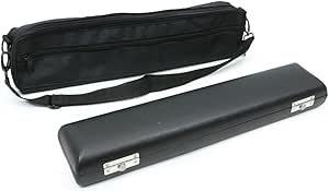 Amazon.com: Youngmonic Portable 16/17 Hole Flute Leather Box With Lock ...