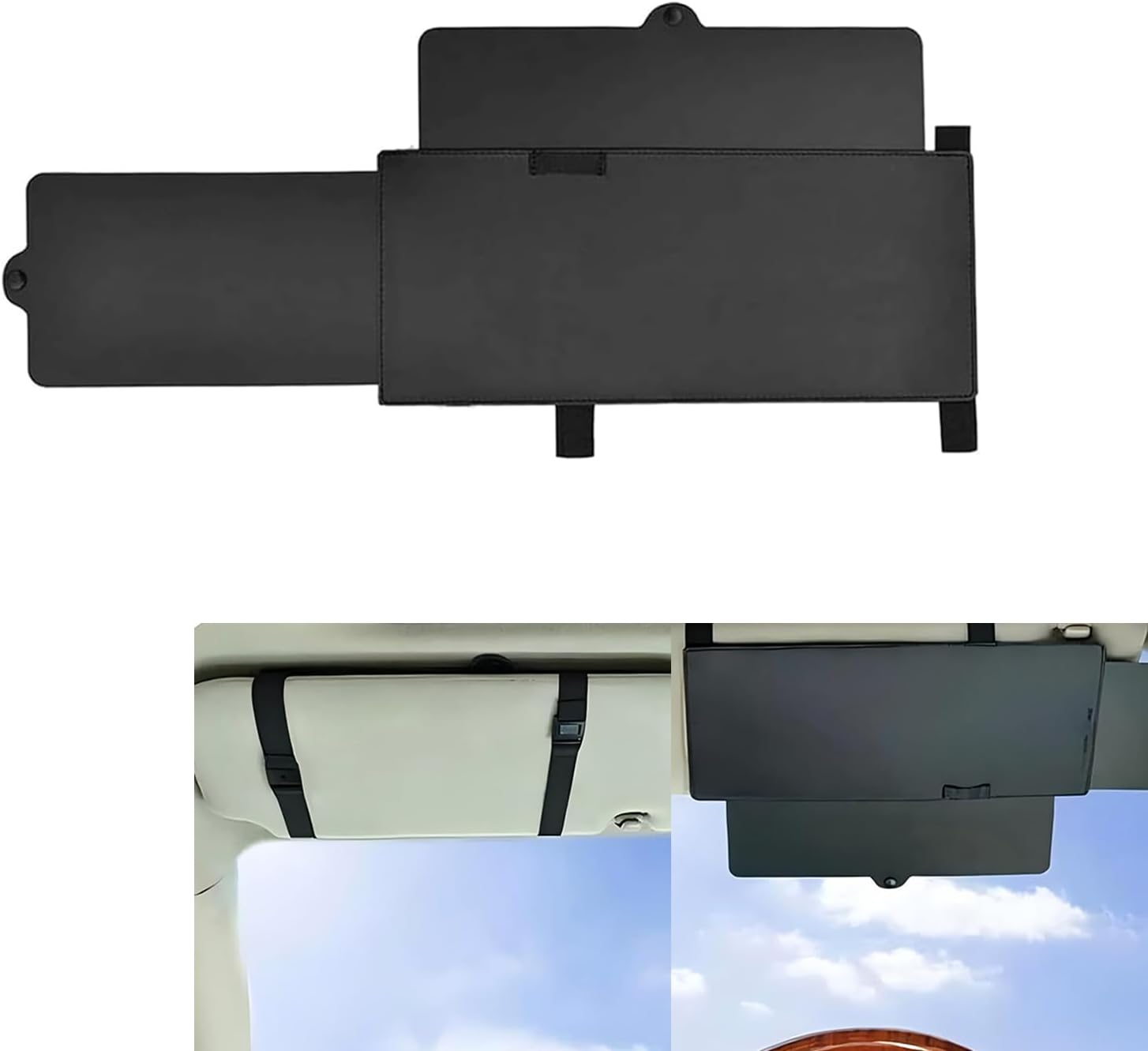 Amazon.com: Shakas 1 PC Car Retractable Sunshade, Sunlight High Beam ...