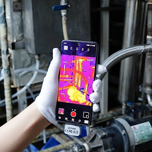 Snapklik.com : UNI-T UTI720M Smartphone Thermal Camera Android 256x192 ...