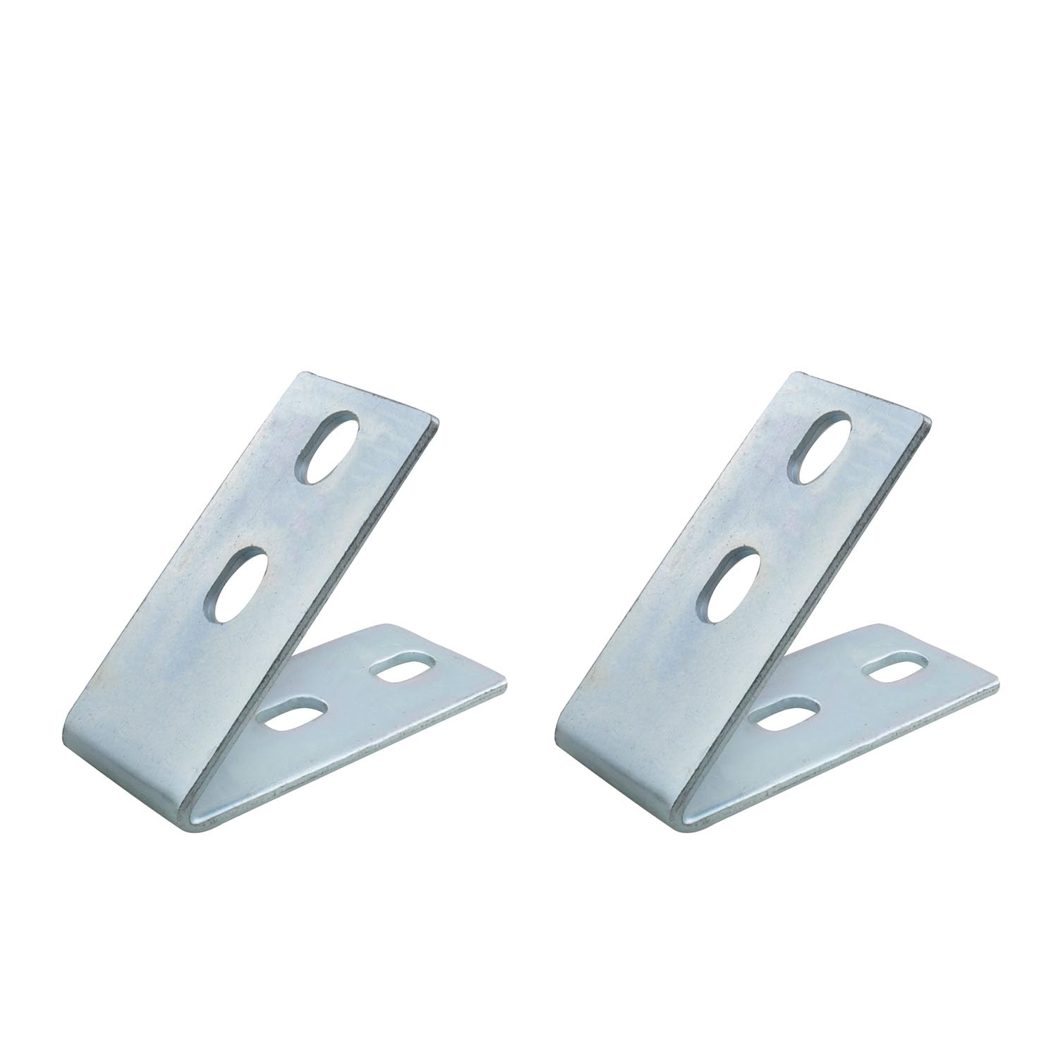 Amazon.com: JCBIZ 2PCS Aluminum Alloy 45 Degree Angle Bracket Slotted ...