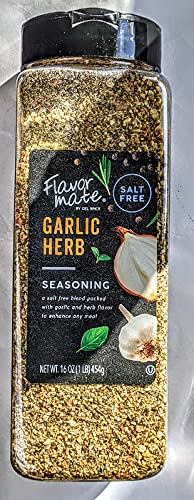 Amazon.com : Gel Spice Flavor Mate Garlic Herb Seasoning, Salt Free ...