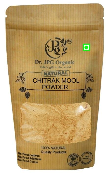 Buy Dr. JPG Natural Chitrak Root Powder 200g / Plumbago Zeylanica ...