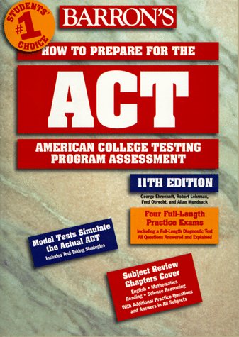 Amazon.com: Barron's How to Prepare for the Act (BARRON'S HOW TO ...