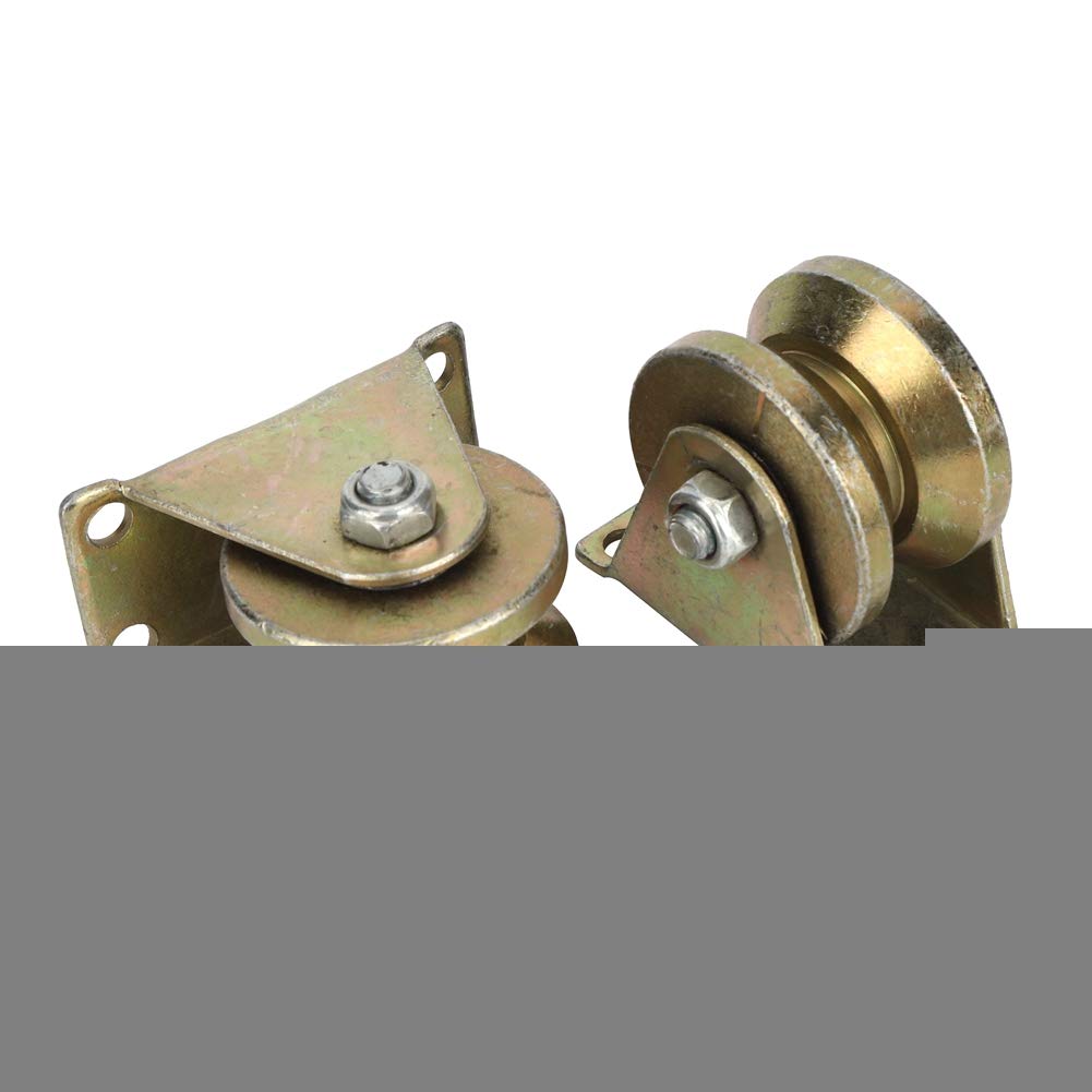 Fdit 2pcs V Groove Wheel V Type Sliding Gate Track | Desertcart Barbados