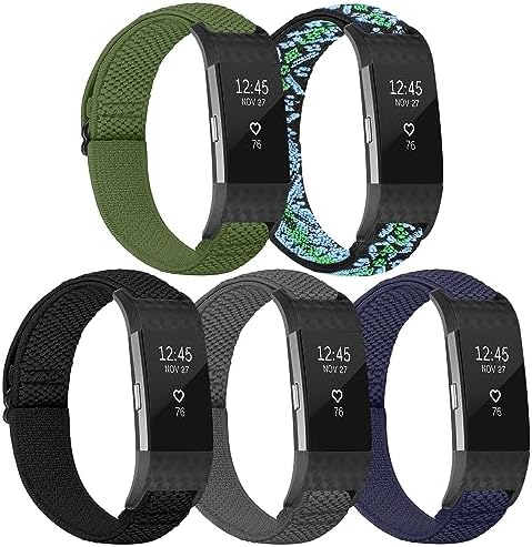 Amazon.com: TumpCez Elastic Bands Compatible with Fitbit Charge 2 Band ...