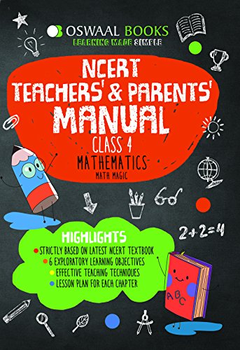 Oswaal NCERT Teachers & Parents Manual Mathematics Math Magic Class 4 ...