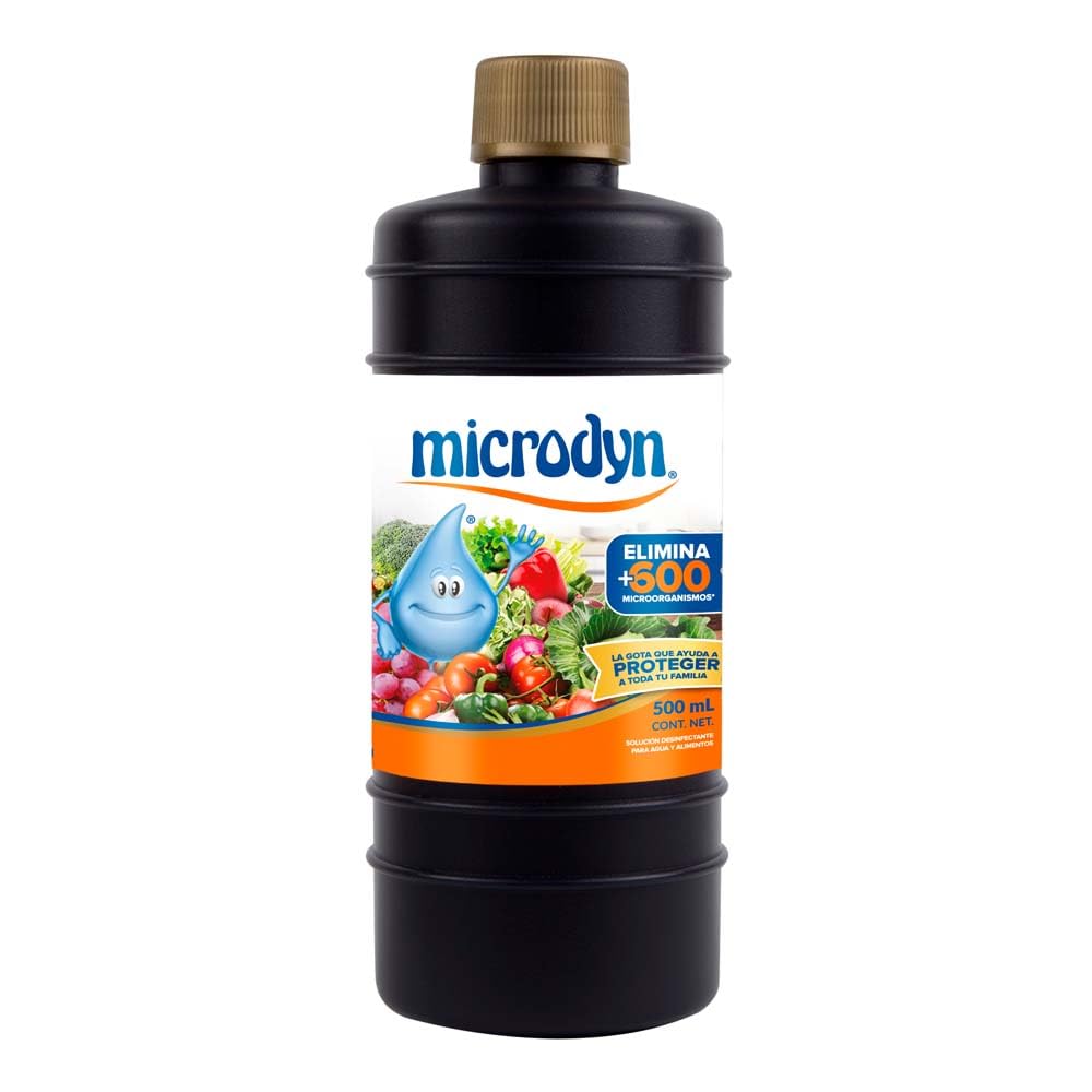 Microdyn Desinfectante para agua y alimentos Plata 500ml : Amazon.com ...