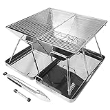 ・ブランド:CAMP GREEB・製造元:CAMP GREEB・🔗【簡単組立＆コンパクト】慣れると誰でも１分以内に組み立て可能。「持運びが大変」というイメージを覆す手軽なBBQコンロです。パーツをバラして洗えるので後片付けも簡単。焼き網は洗...