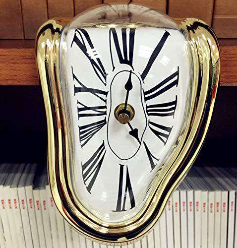SE7VEN Decorative Melting Clock - Surrealistic Table Shelf Desk Fashion ...