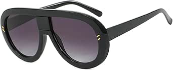 Melrose Popular Fashion Pilot Sunglasses Women Retro Chunky Men Punk ...