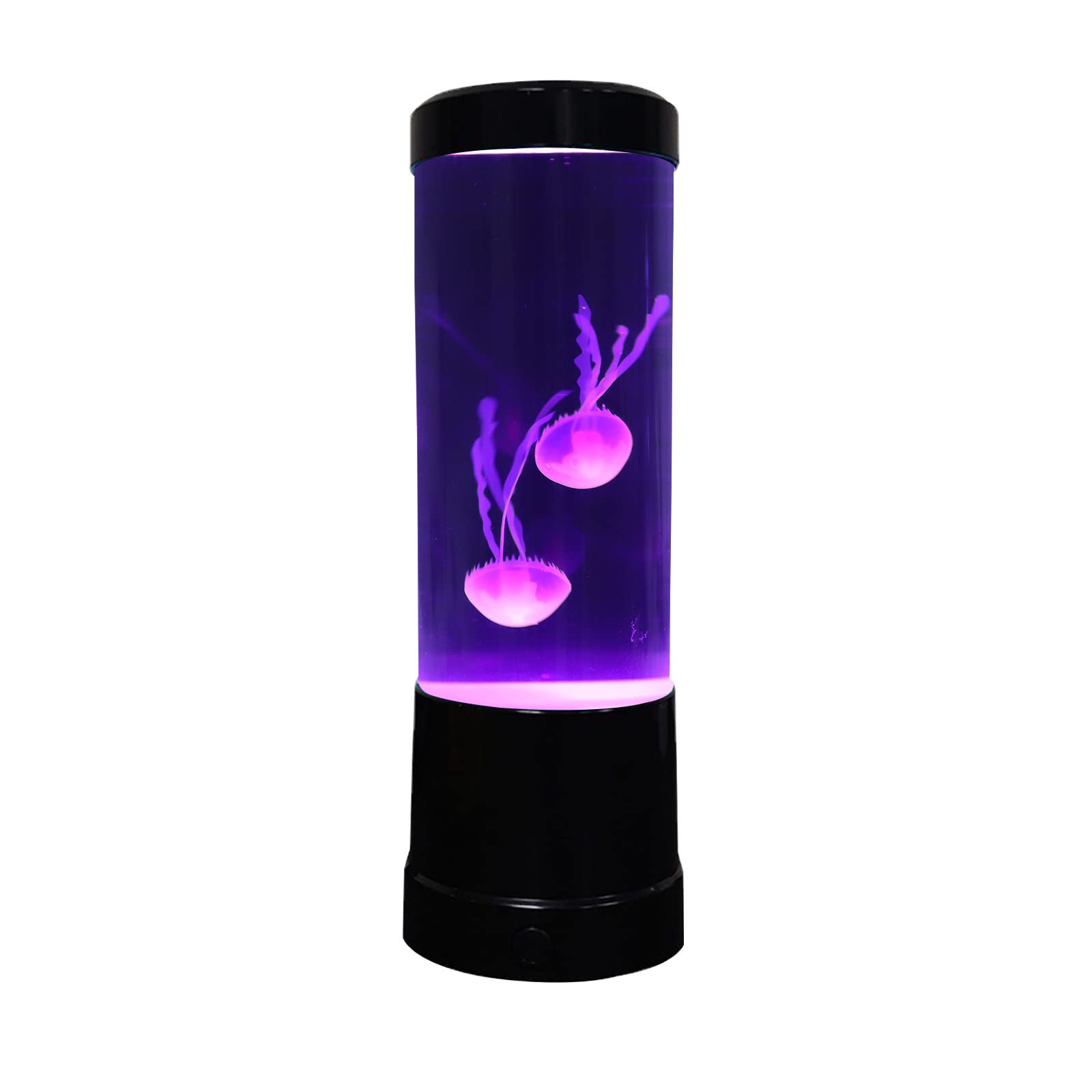 Led Jellyfish Lamp Round with 7 Colors Changing Light Effects Mood Lamp ...