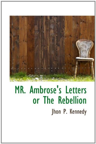 MR. Ambrose's Letters or The Rebellion : Amazon.in: Books