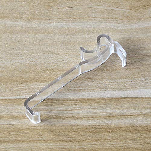 Snapklik.com : Valance Clips 10pcs 3 Window Blinds Hidden Clip Clear ...