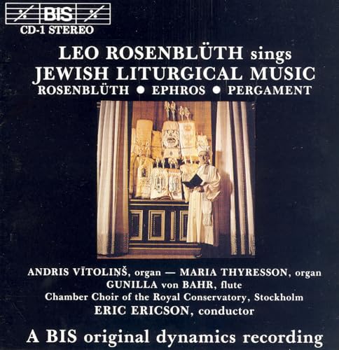 Amazon.com: Rosenbluth / Ephros / Pergament: Jewish Liturgical Music ...