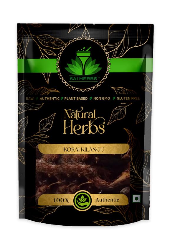 SAI HERBS Korai Kilangu Powder - Cyperus Rotundus Powder - Pure ...