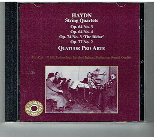 VARIOUS ARTISTS - Haydn String Quartets Op.64 No.'S 3 And 4 / String Quartet Op.74 No.3 'The ...