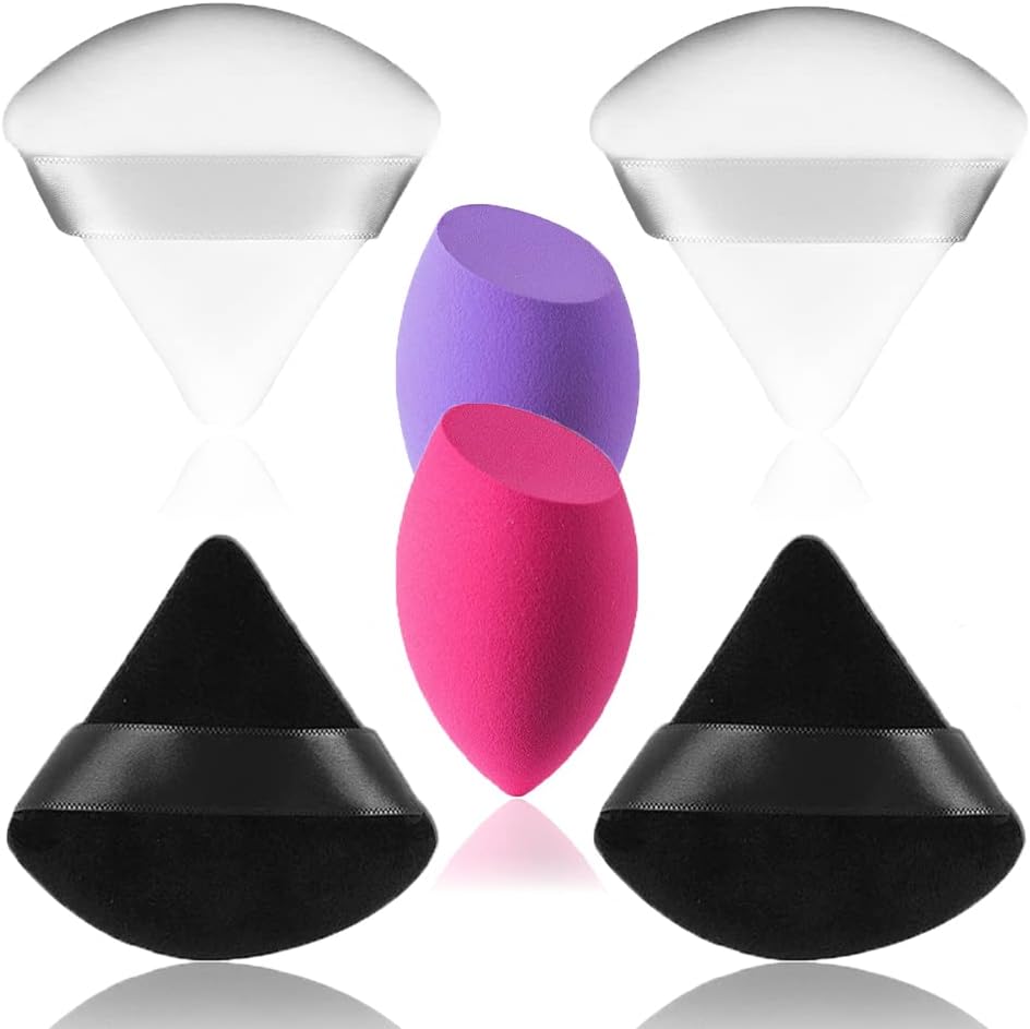 Amazon.com : 6+6 Professional Makeup Sponge Set,2.76 inch Portable Soft ...
