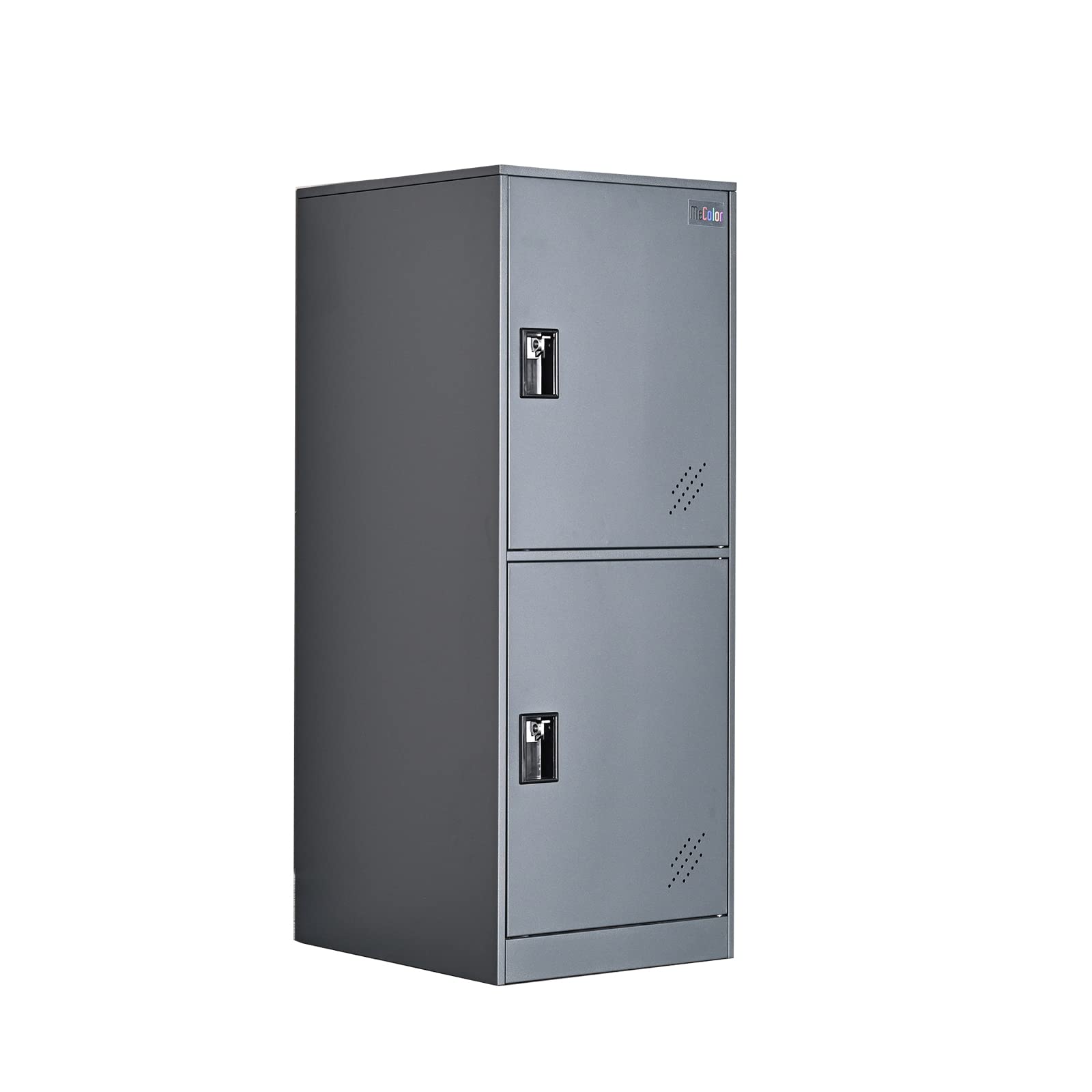 Amazon.com: Reccmeny Small Metal Locker for Employee,2 or 3 Door ...