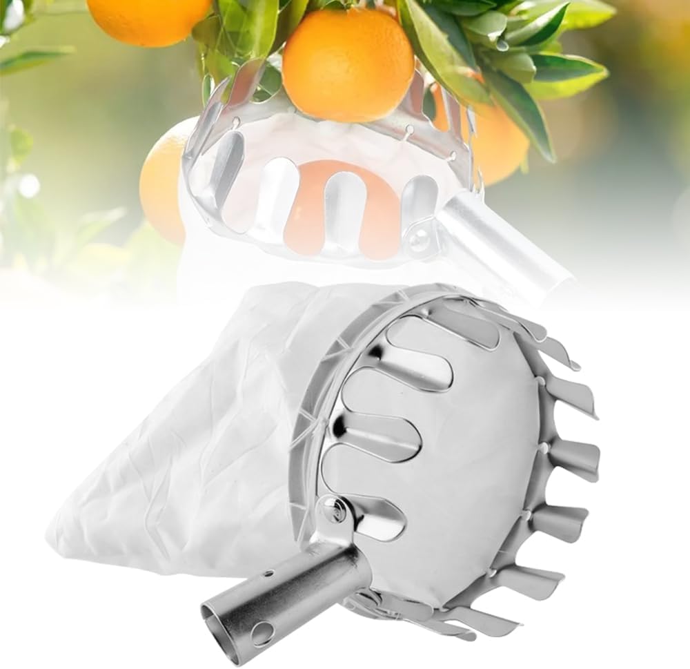 Amazon.com : Lagwry Fruit Picker Head Basket, 2024 New Garden Fruits ...