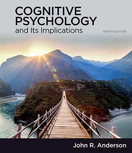 Amazon.com: Cognitive Psychology and Its Implications eBook : Anderson ...