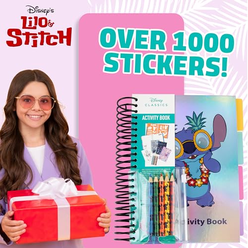 Disney Stitch Sticker Book for Kids Over 1000 Stickers for Scrapbooking ...