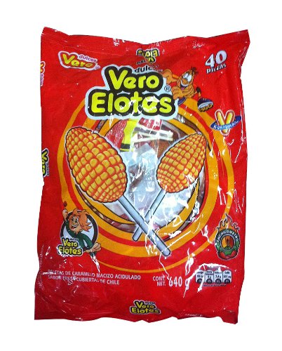 Amazon.com : Vero Elote Lollipops 16 Oz (Pack 0f 6) : Candy Brands ...