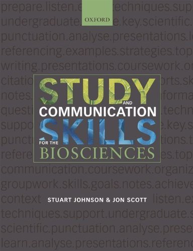 Study & Communication Skills for the Biosciences by Stuart Johnson ...