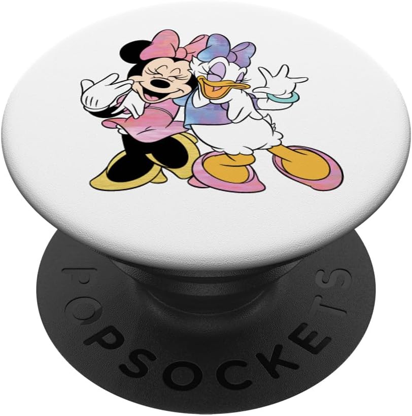 Amazon.com: Disney Minnie Mouse Polka Dot Bow Big Face PopSockets ...