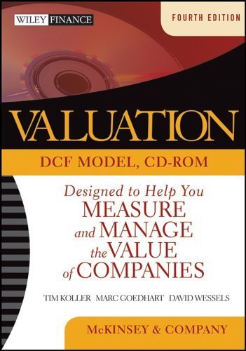 Amazon.com: Valuation: Measuring and Managing the Value of Companies (Wiley Finance ...