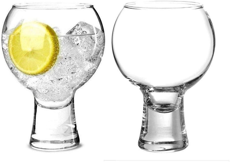 DIAMANTE Cocktail Glasses Gin Goblets - 'Auris' Crystal Gin and Tonic ...