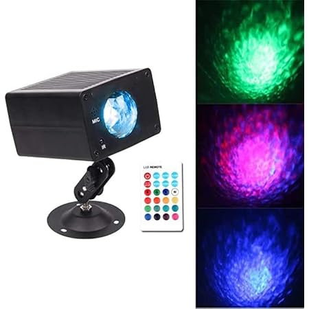 Amazon.com: Outdoor Waterproof Water Wave Effect Night Lights Projector ...